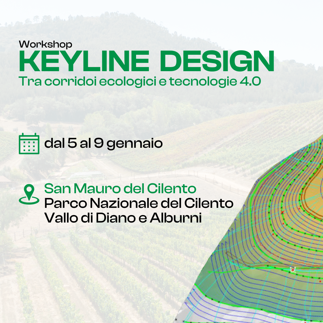 Corso Keyline design con Humberto Moro a San Mauro Cilento
